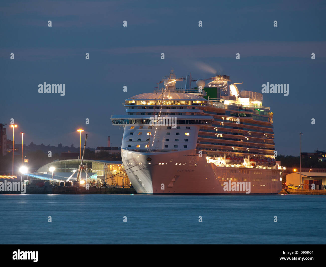 Royal princess in southampton hi-res stock photography and images - Alamy