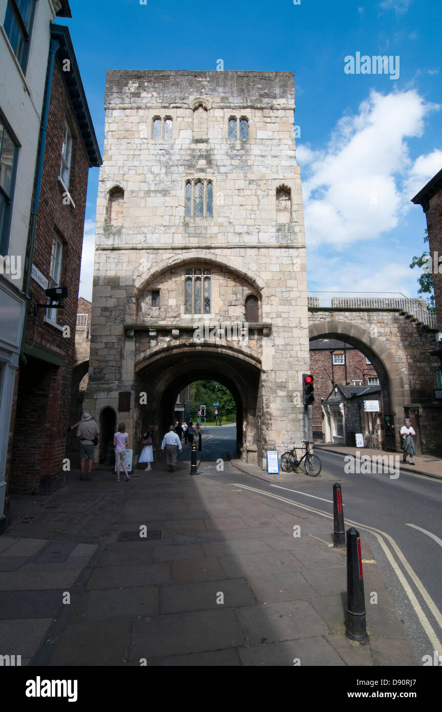 York City Walls Micklegate High Resolution Stock Photography and Images ...