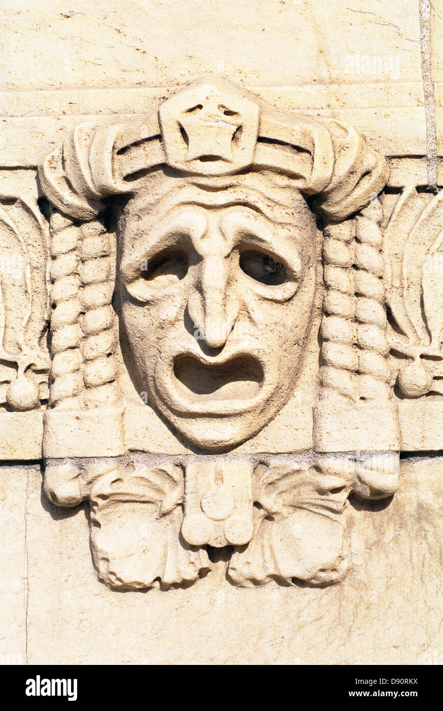 Carving on stone Stock Photo - Alamy