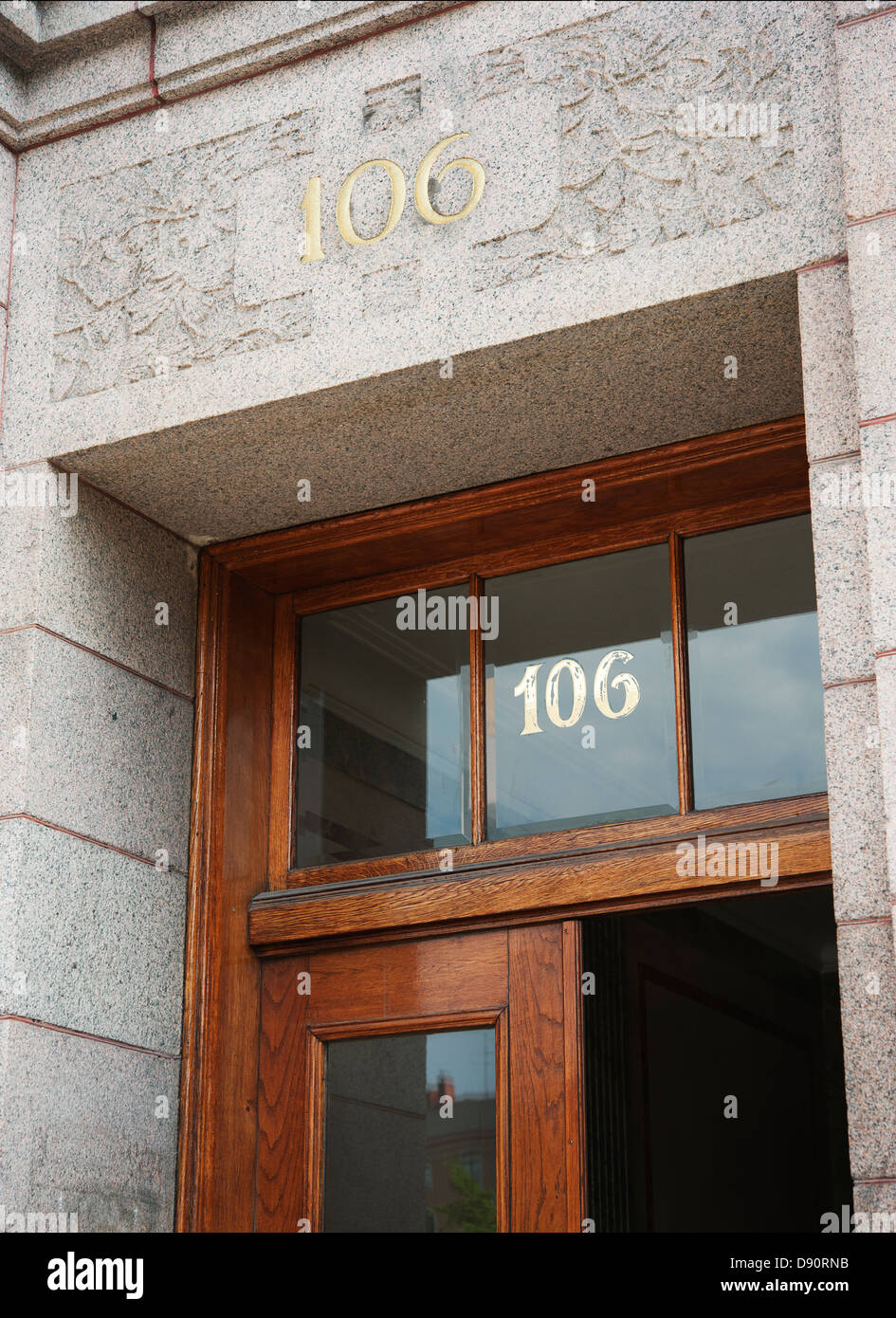 Number building hi-res stock photography and images - Alamy