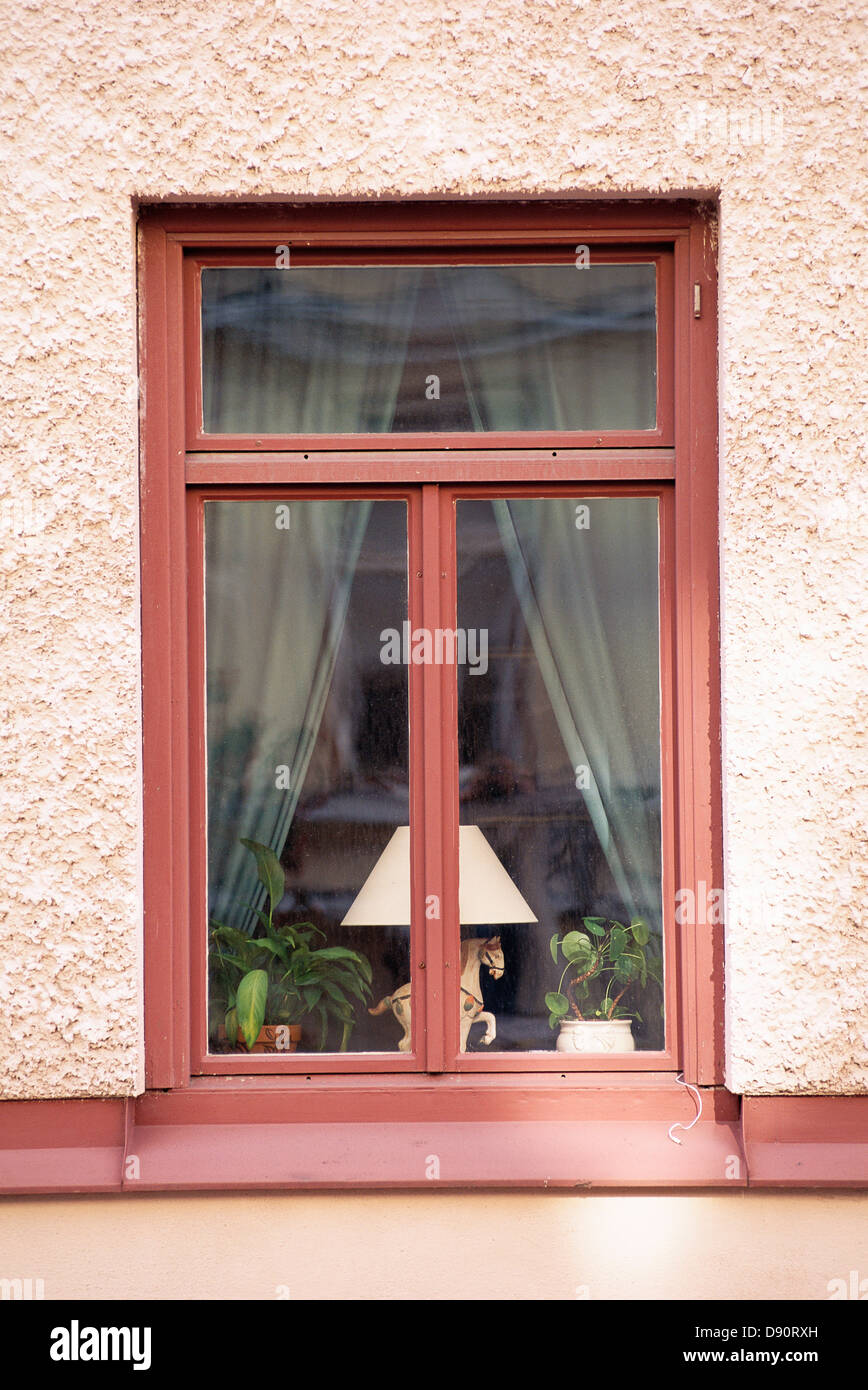 Closed window, close-up Stock Photo - Alamy