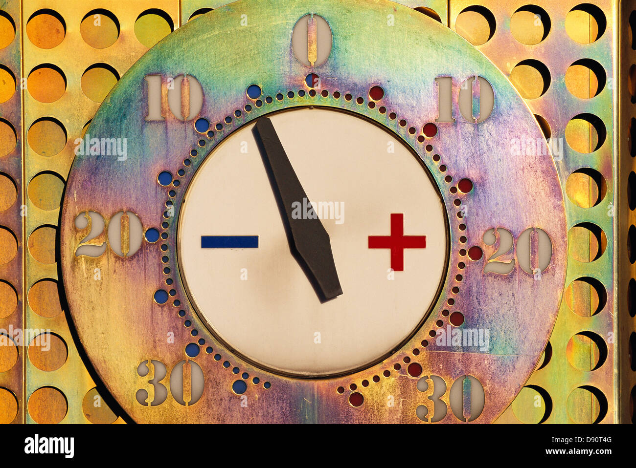Wall clock, close-up Stock Photo - Alamy