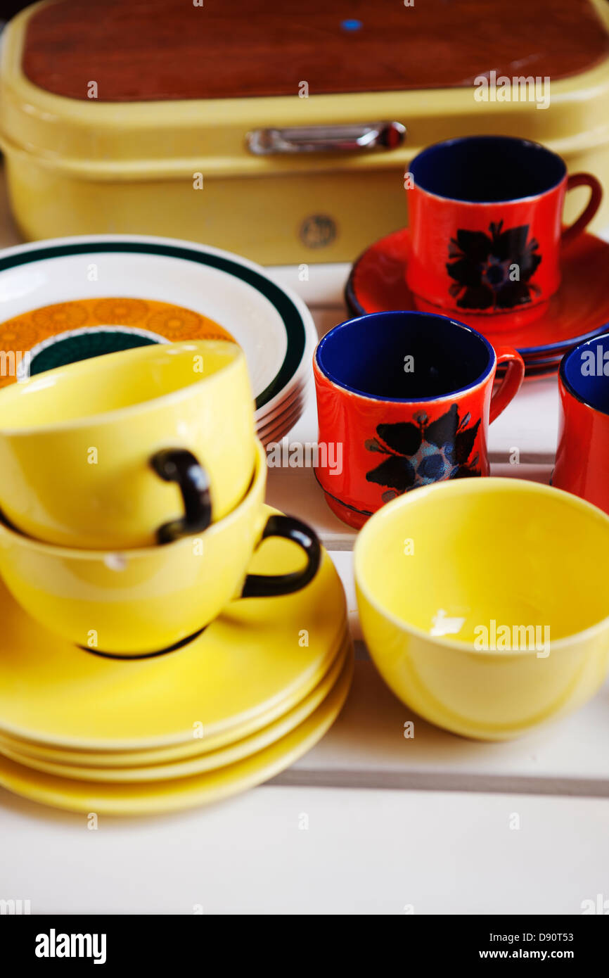 Dish multi colored hi-res stock photography and images - Alamy