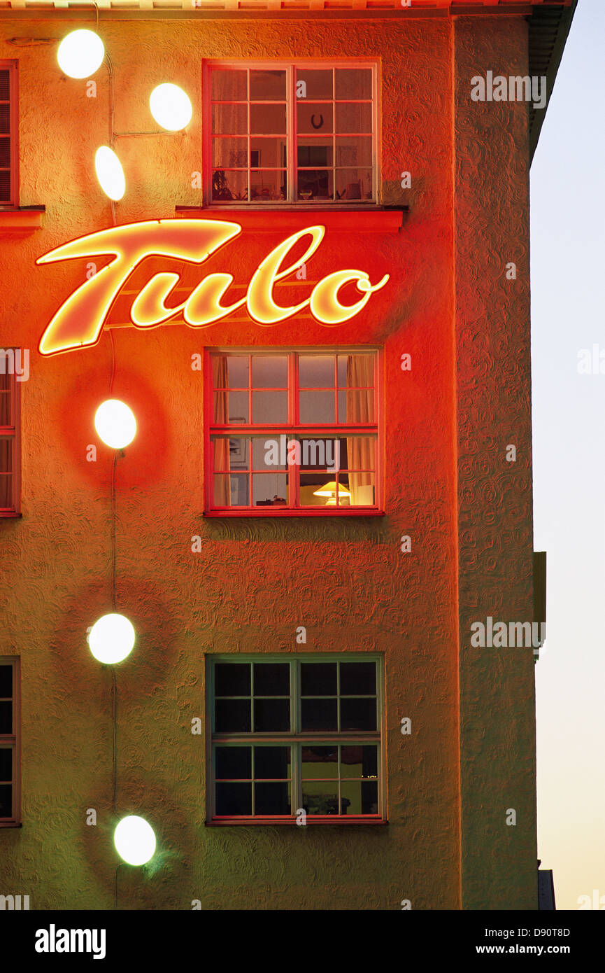 Text on building hi-res stock photography and images - Alamy