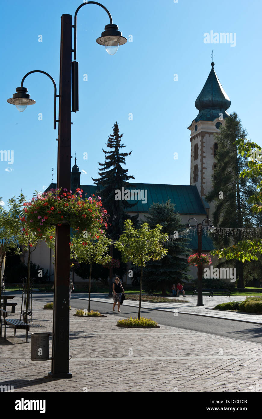 Saint Nicholas' Church, Liptovsky Mikulas, Slovakia Stock Photo - Alamy