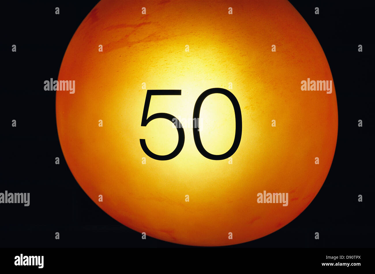 Number painted on wall Stock Photo - Alamy