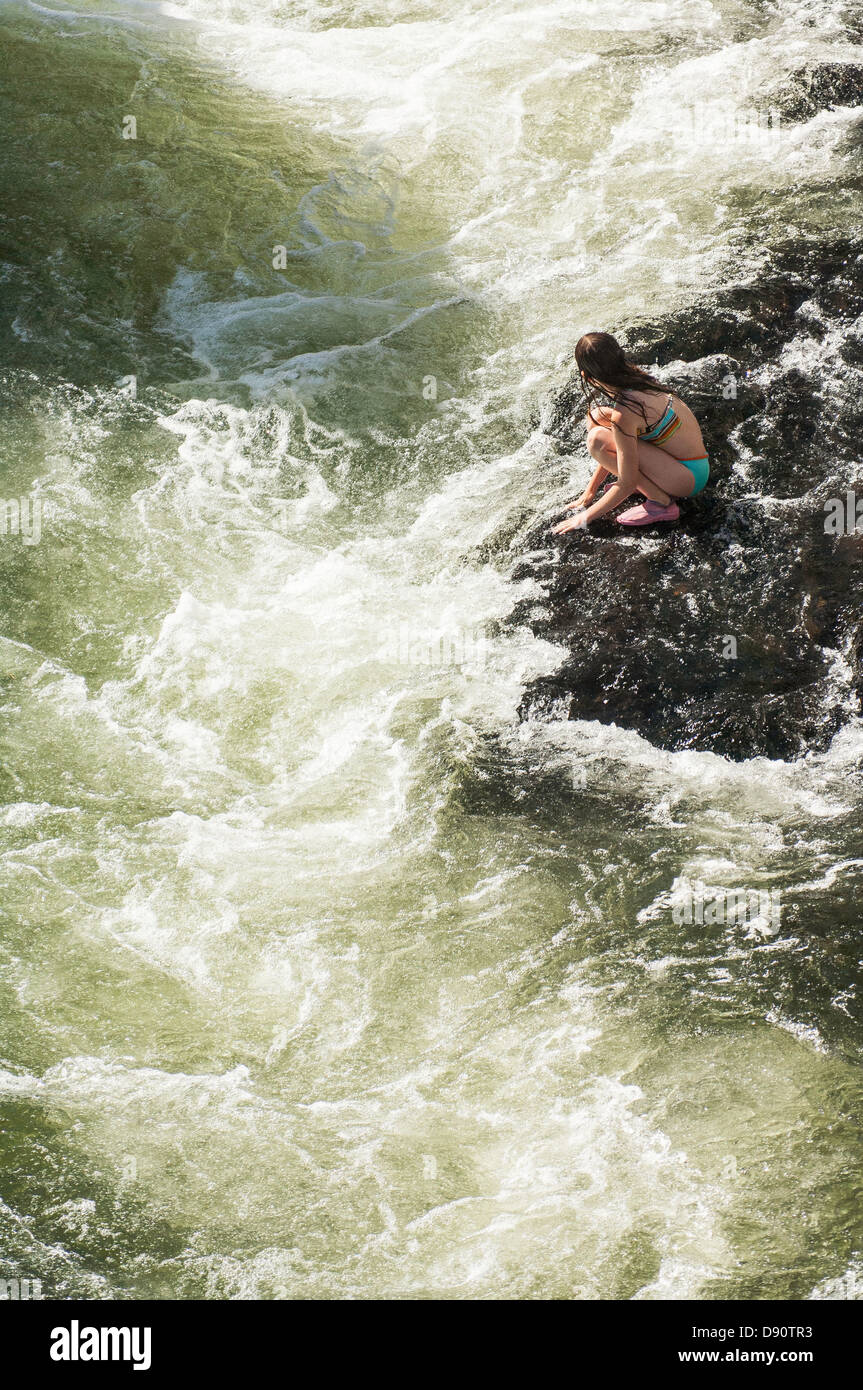 Firehole river swimming area hi-res stock photography and images - Alamy