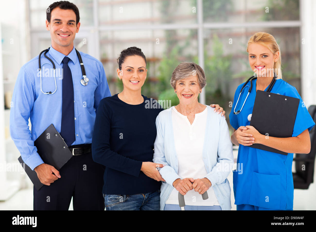 Portrait of health workers hi-res stock photography and images - Alamy