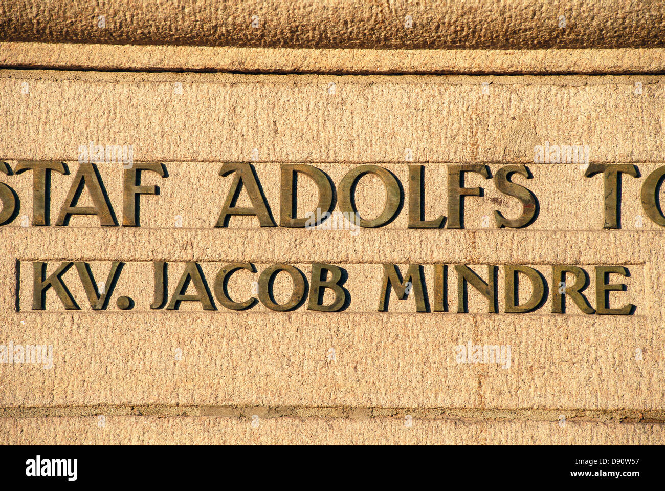 Bold alphabets on wall, close-up Stock Photo - Alamy