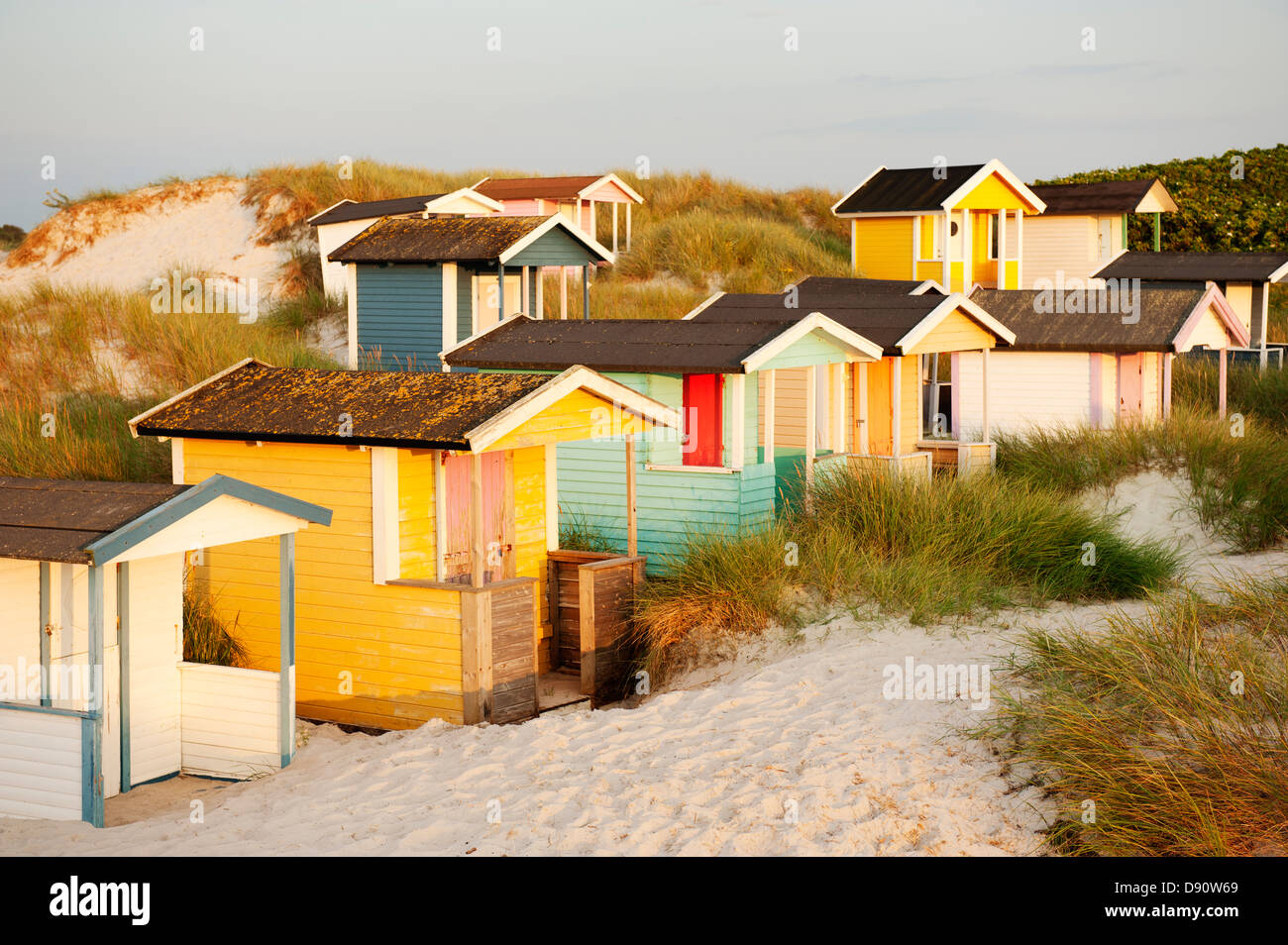 Colorful bathing huts Stock Photo - Alamy Colorful bathing huts Stock Photo - Alamy