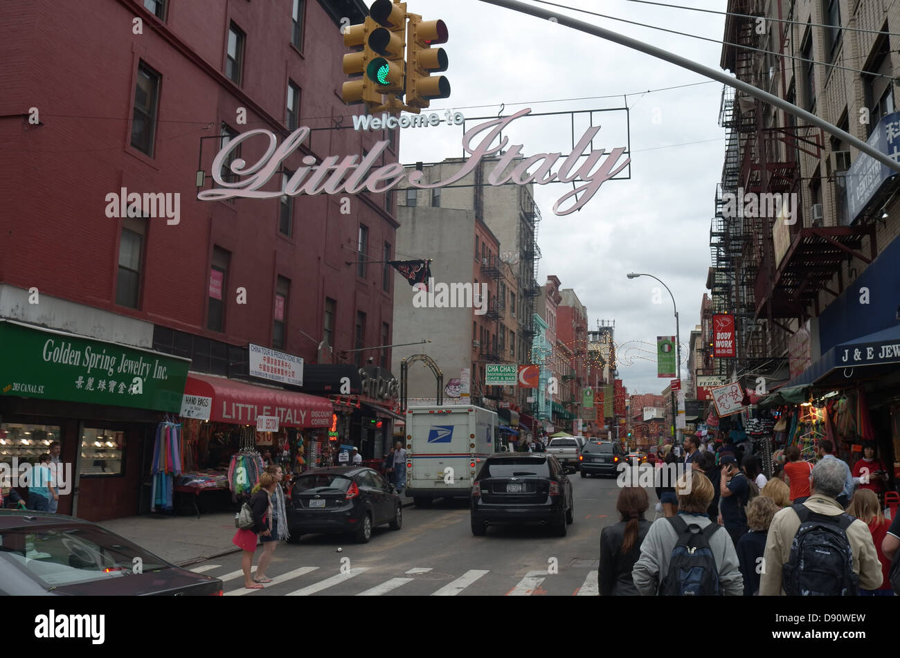 Little Italy, New York City Stock Photo - Alamy