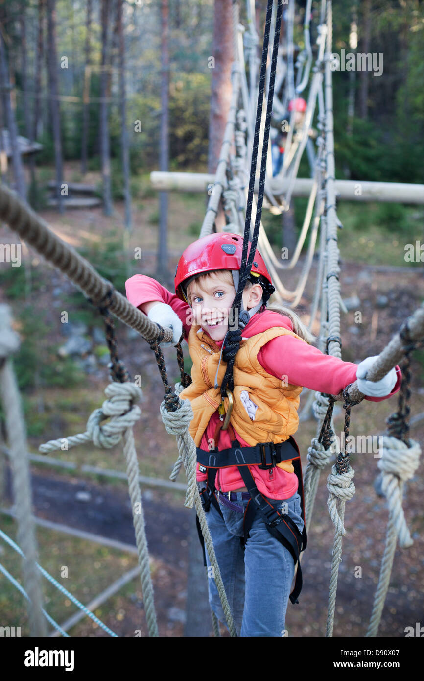 One rope bridge hi-res stock photography and images - Alamy