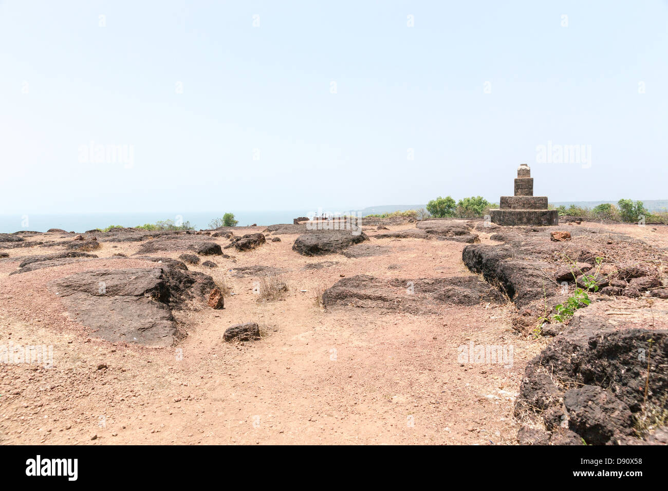 Chapora Fort in Goa Stock Photo - Alamy