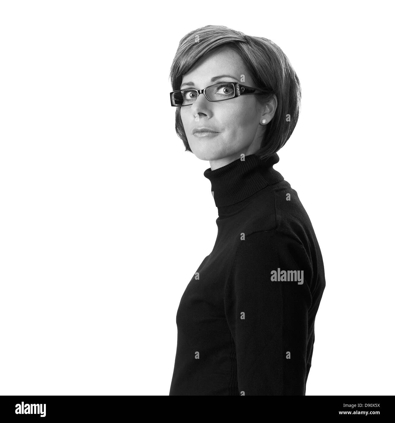 Stylish person Black and White Stock Photos & Images - Alamy