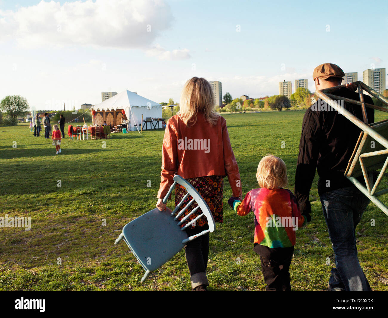 Carry chairs hi-res stock photography and images - Alamy