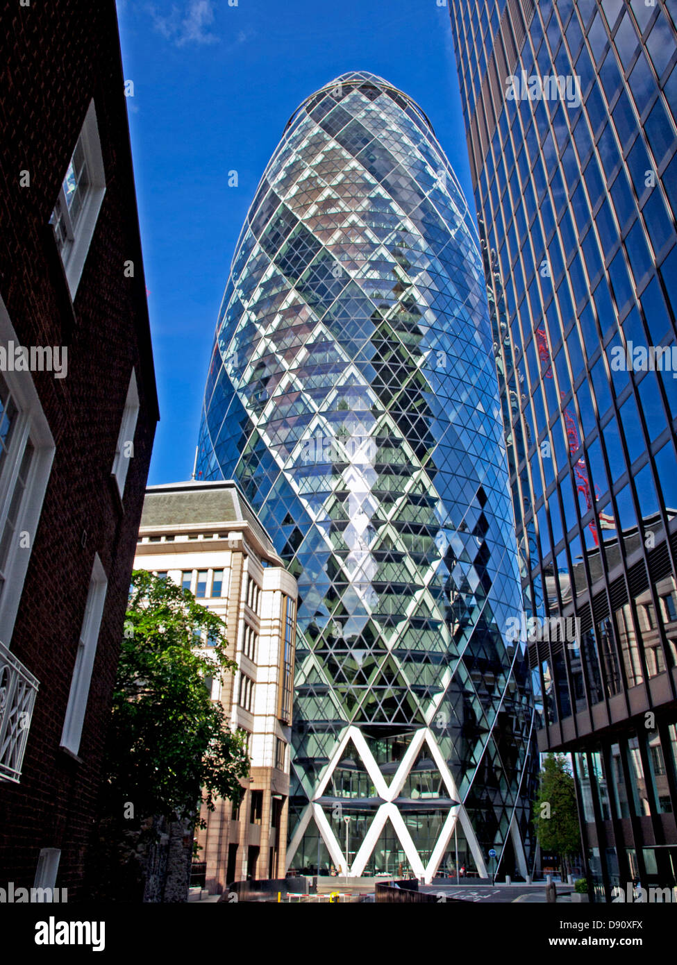 30 St Mary Axe (the Gherkin,Swiss Re Building),City of London,London ...