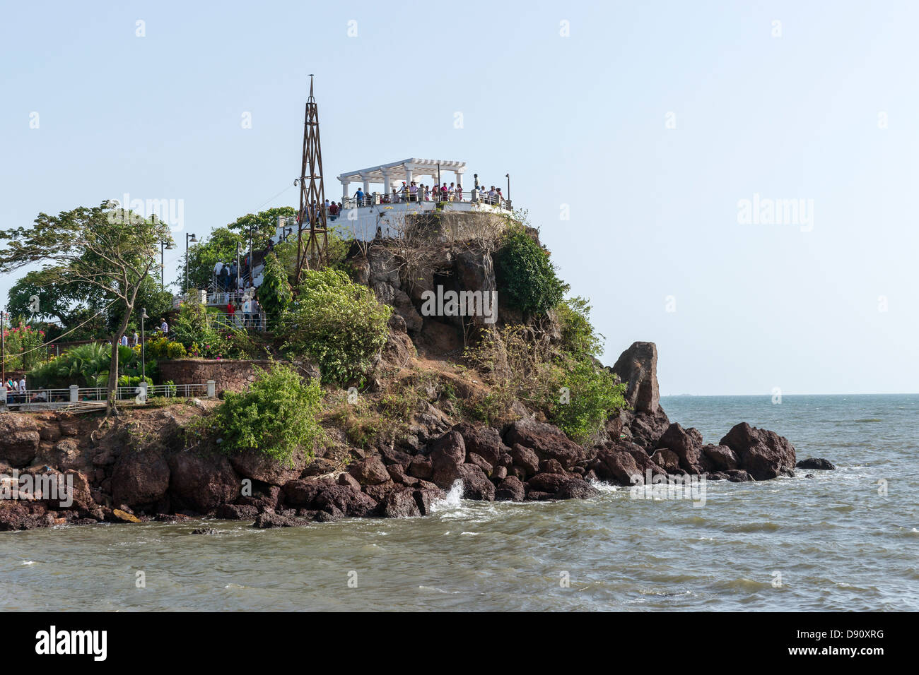 Dona Paula tourist spot in Goa Stock Photo - Alamy