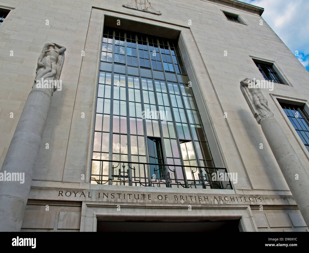 Exterior of the Royal Institute of British Architects (RIBA) building ...