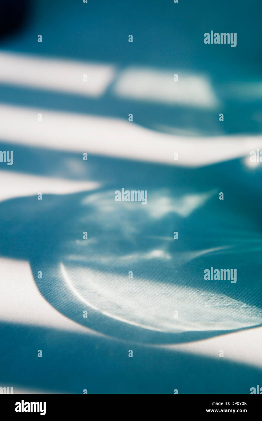 Shadow of a glass Stock Photo - Alamy