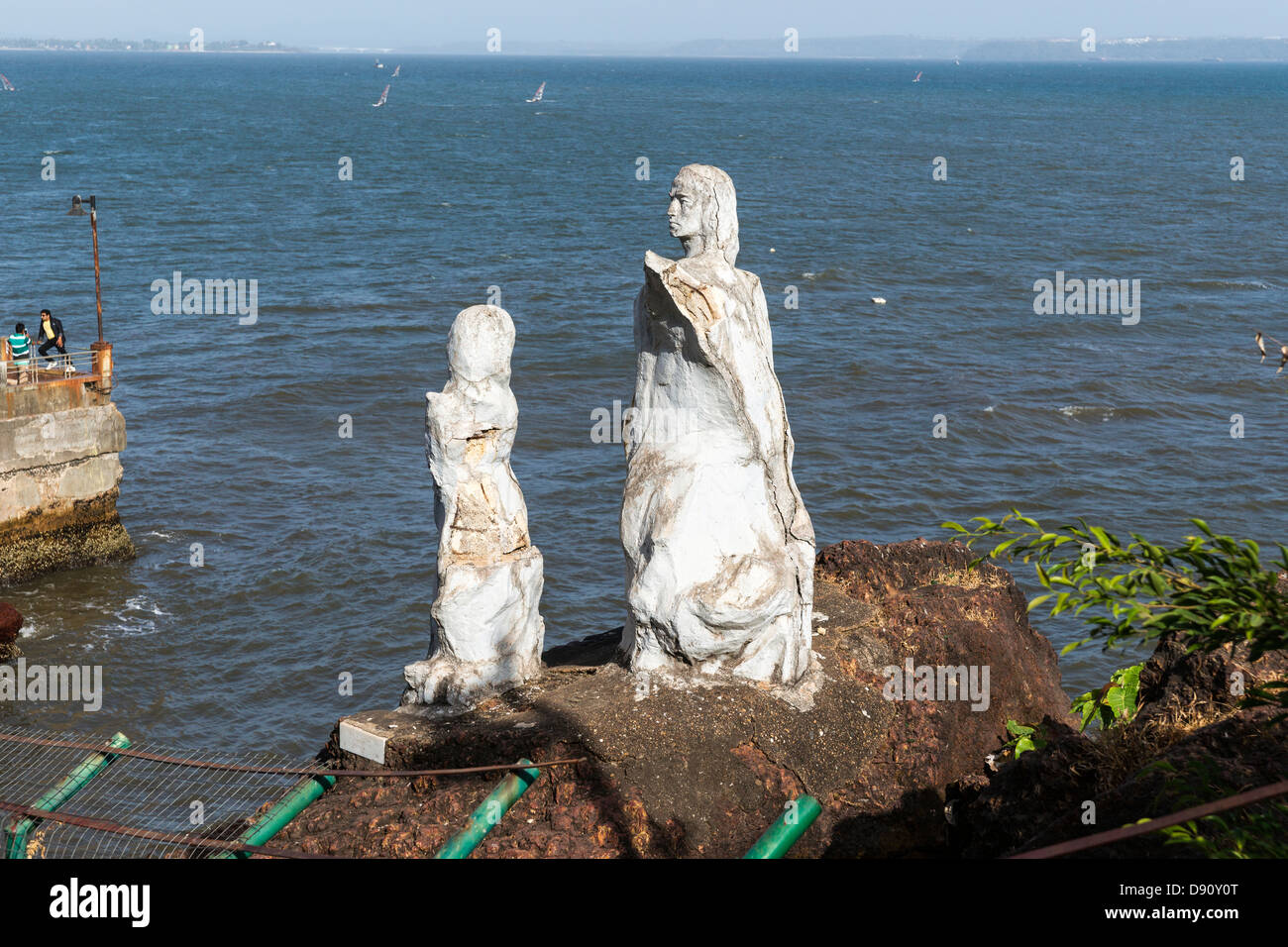 Dona Paula tourist spot in Goa Stock Photo - Alamy