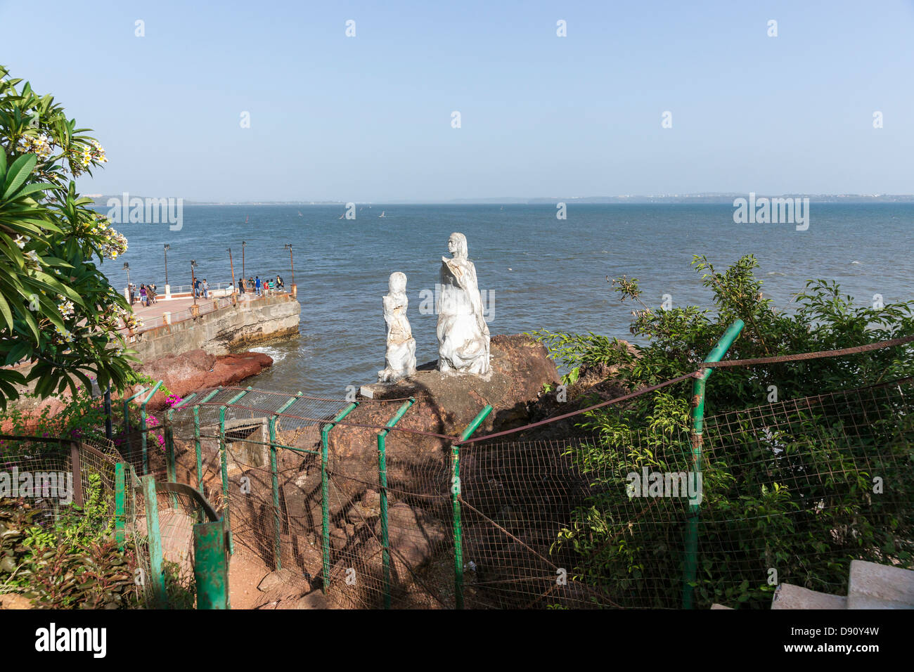 Dona Paula tourist spot in Goa Stock Photo - Alamy