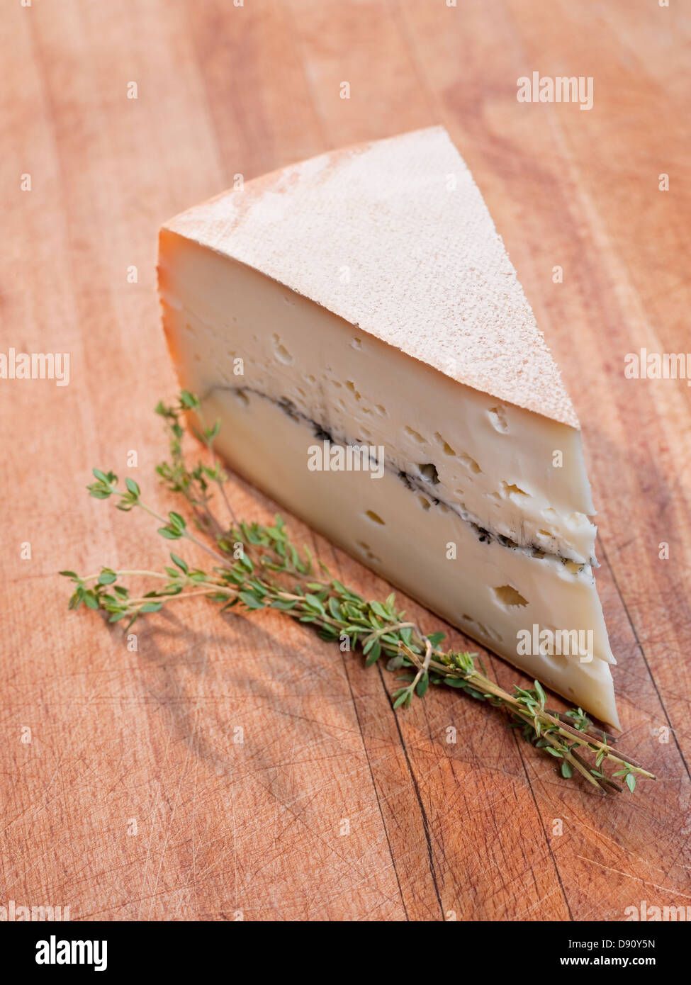 Slice of cheese Stock Photo - Alamy
