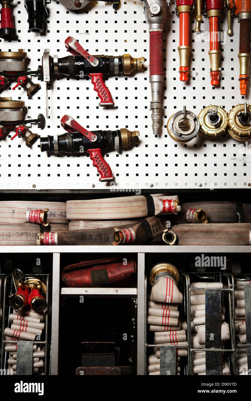 Fire engine tools hi-res stock photography and images - Alamy