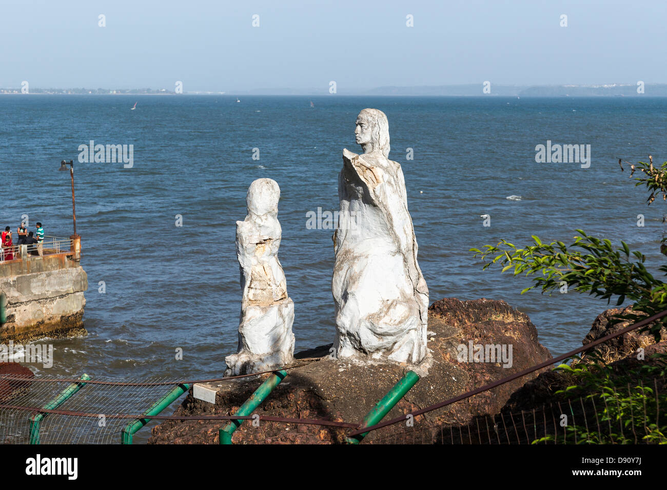 Dona Paula tourist spot in Goa Stock Photo - Alamy