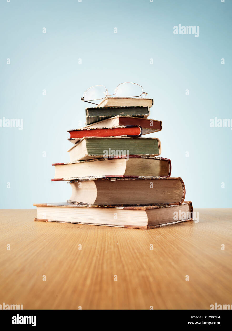 Stack of books Stock Photo - Alamy