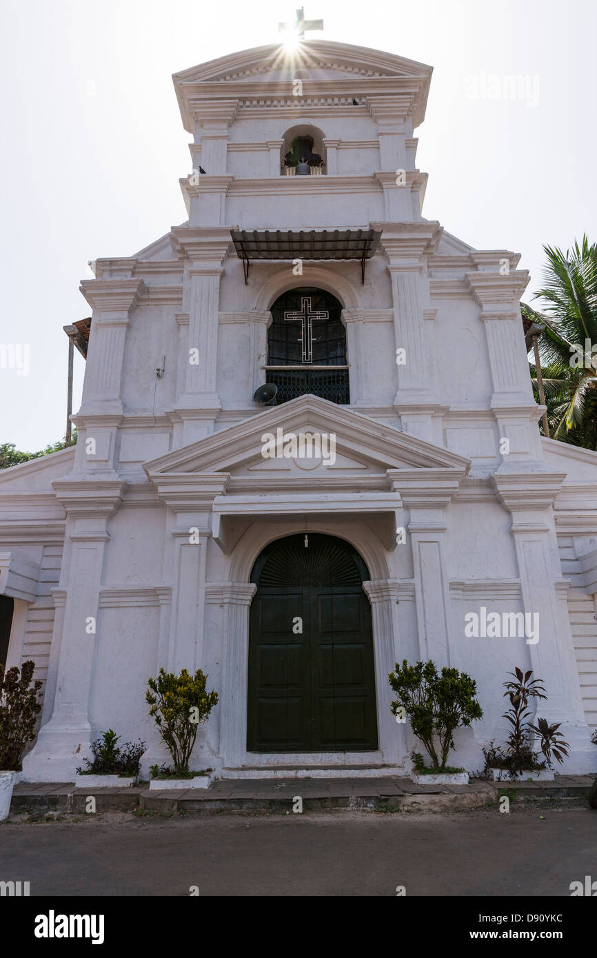 Fontainhas is an old Latin Quarter in the city of Panaji in Goa Stock ...