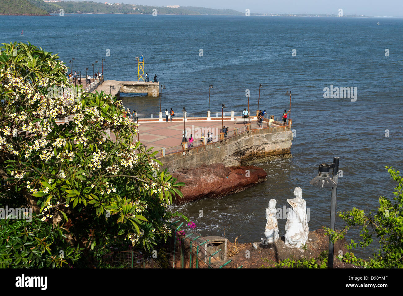 Dona Paula tourist spot in Goa Stock Photo - Alamy