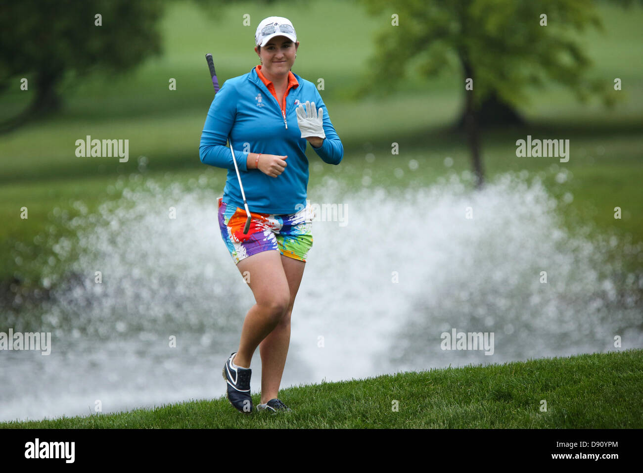 Pittsford, New York, U.S. June 7, 2013. American Amelia Lewis ...