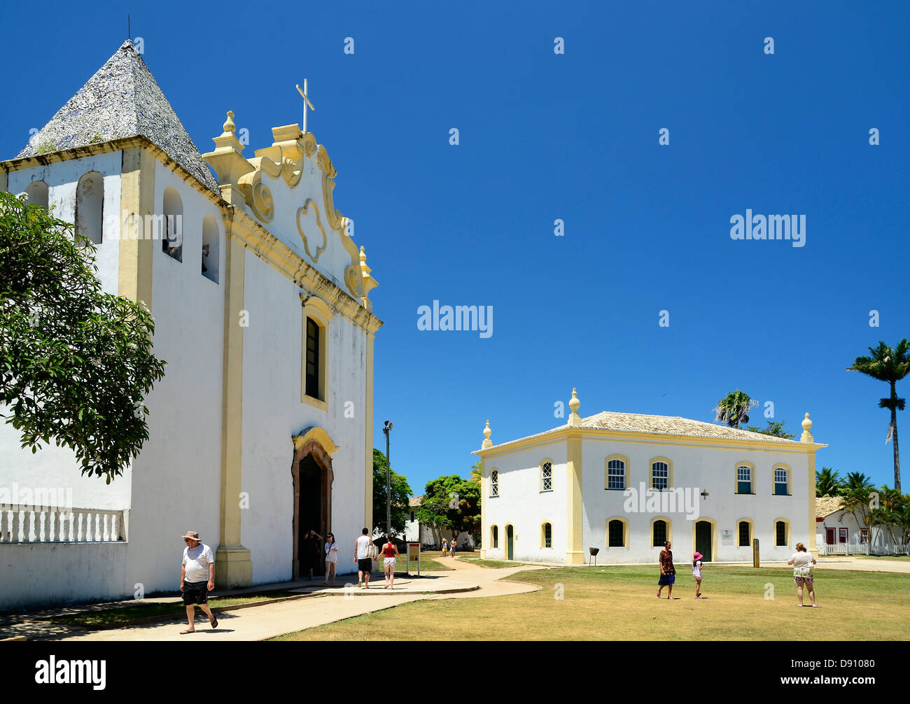 Historic Town of Porto Seguro, Bahia, Brazil Stock Photo - Alamy
