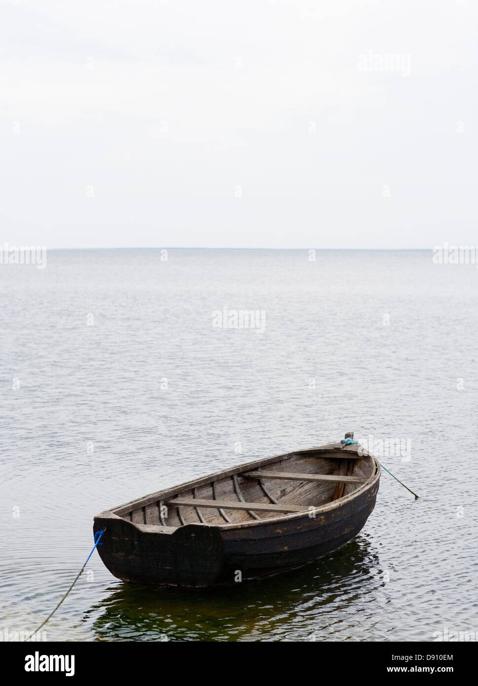 A rowing-boat, Gotland, Sweden Stock Photo - Alamy