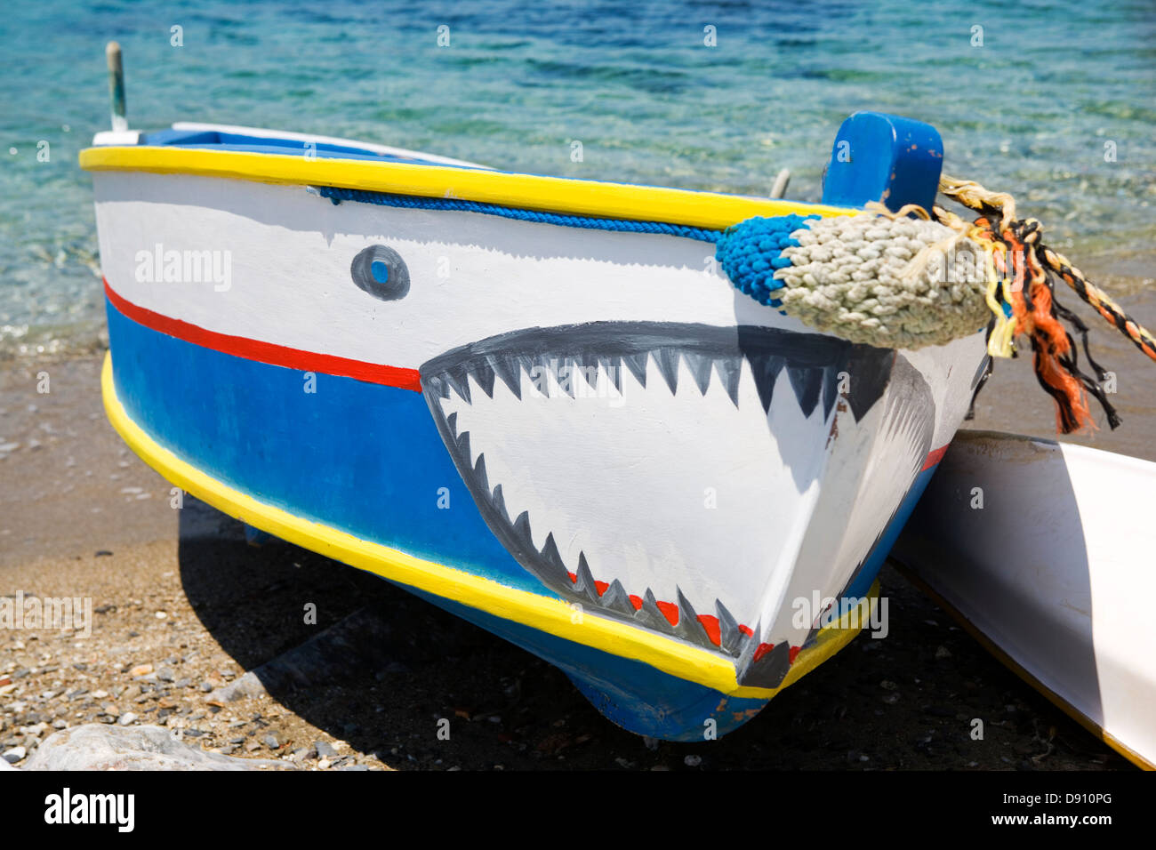 Painted boat hi-res stock photography and images - Alamy