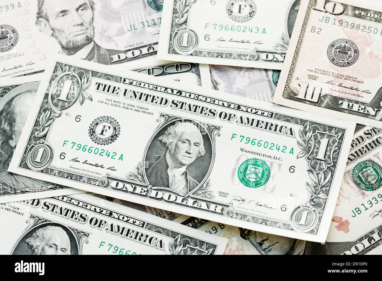 Heap dollar bills hi-res stock photography and images - Alamy