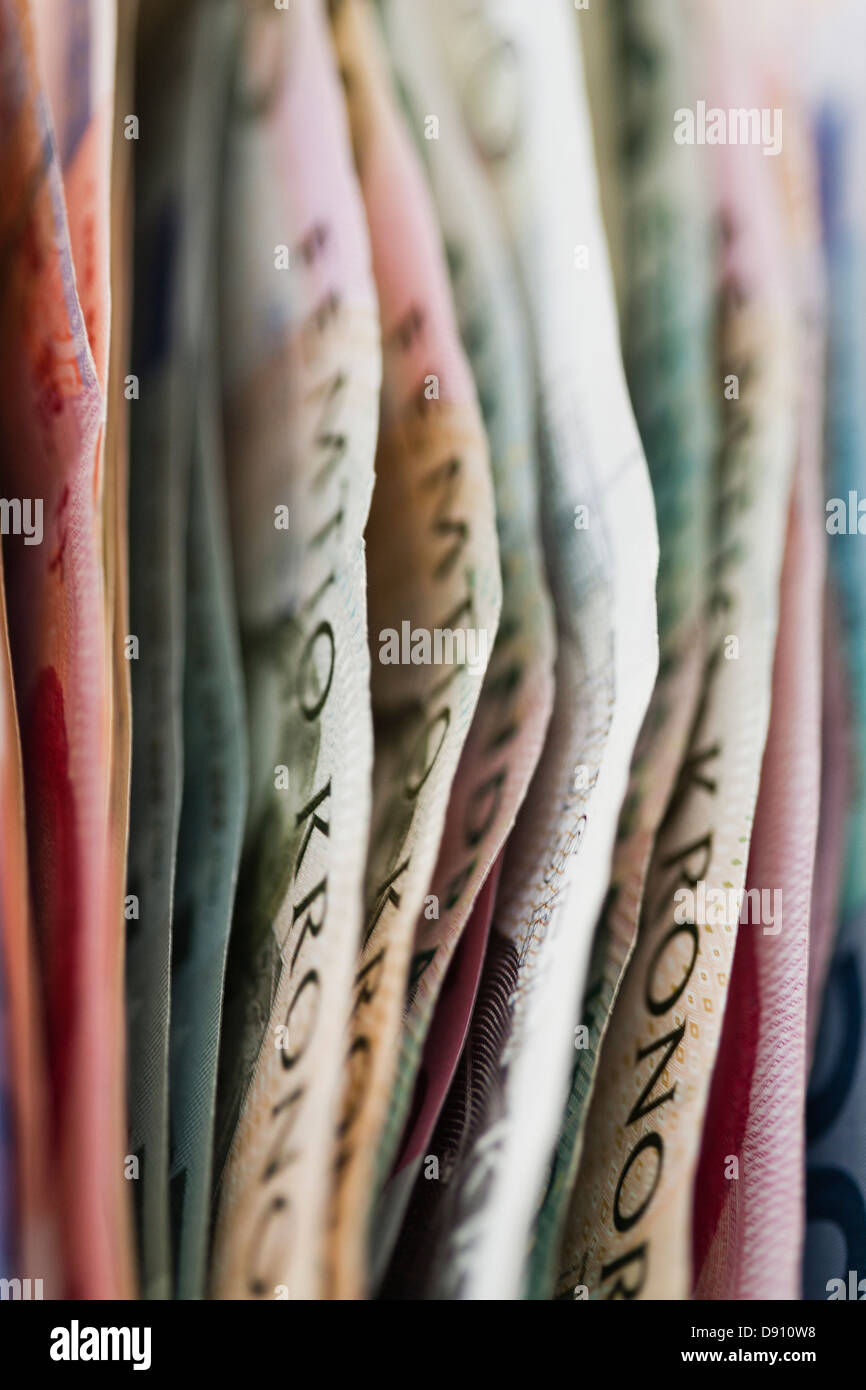 Paper currency, Swedish money Stock Photo - Alamy