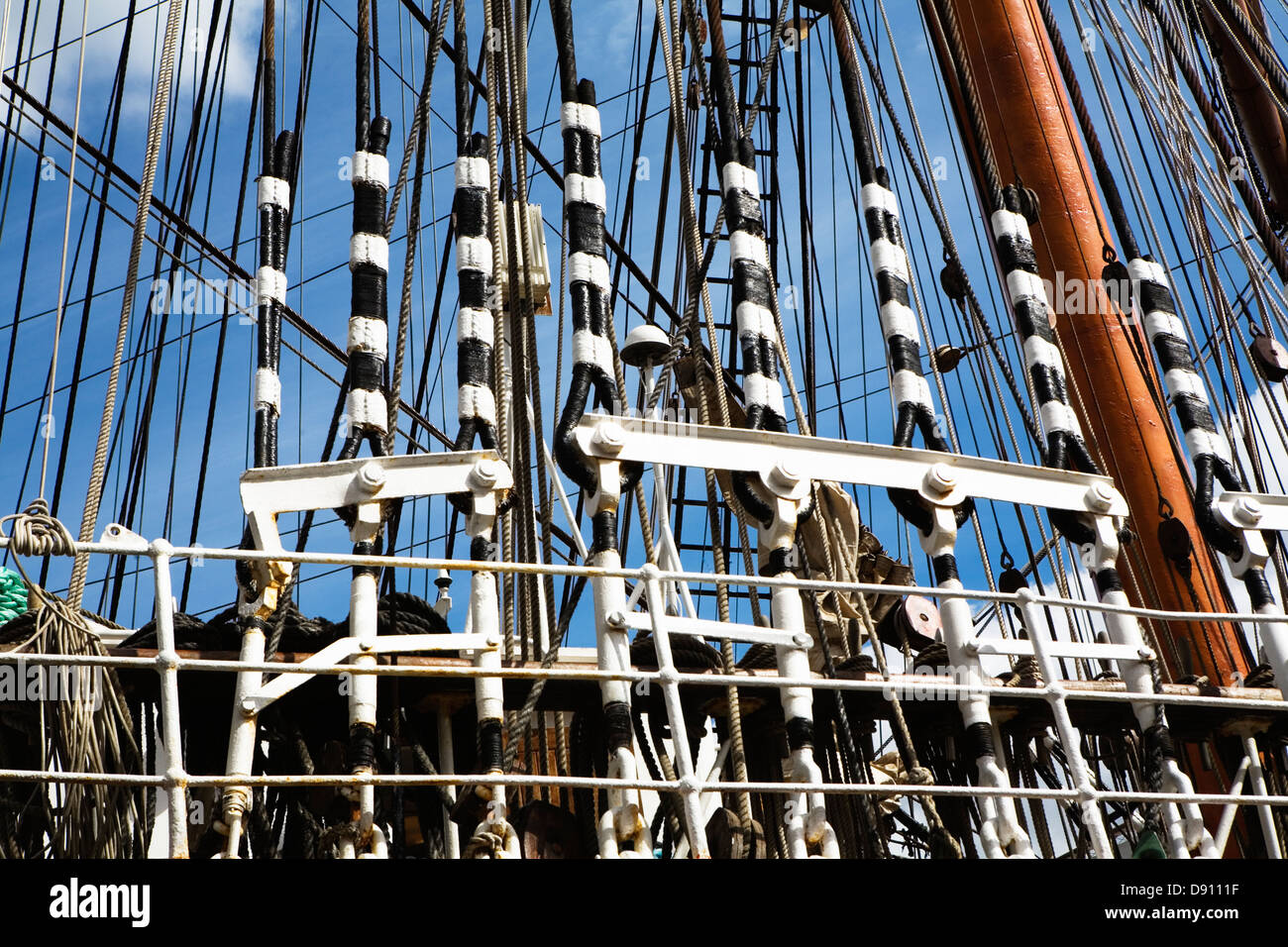 A sailing-ship, Sweden Stock Photo - Alamy