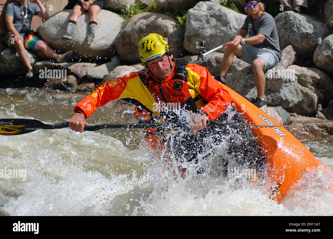 Colorado, USA. June 7, 2013: Multi World Champion, Eric Jackson, during ...