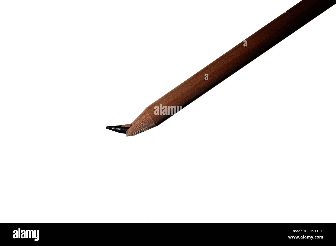 A broken pencil Stock Photo - Alamy