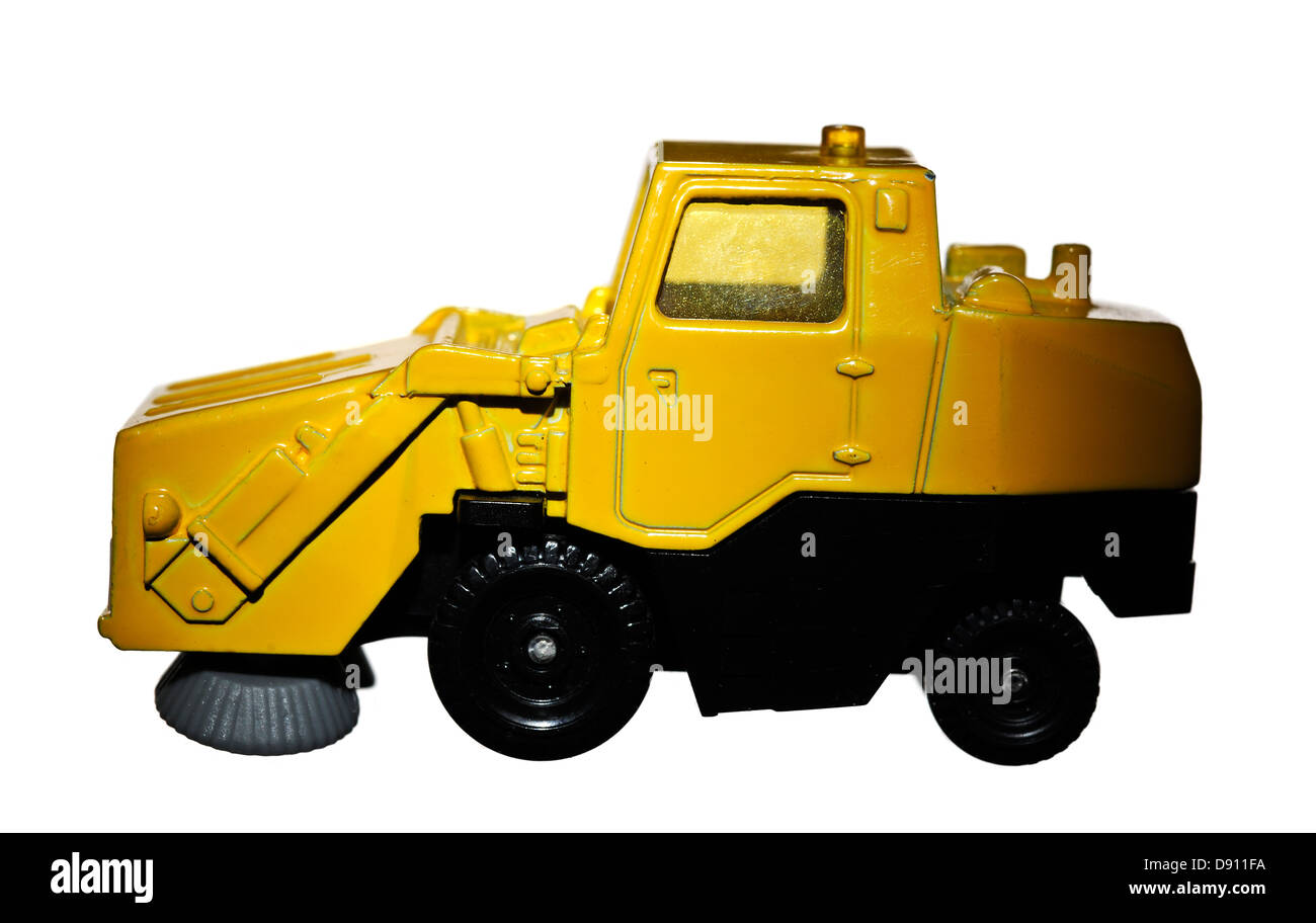 Toy car street-sweeper, Sweden Stock Photo - Alamy