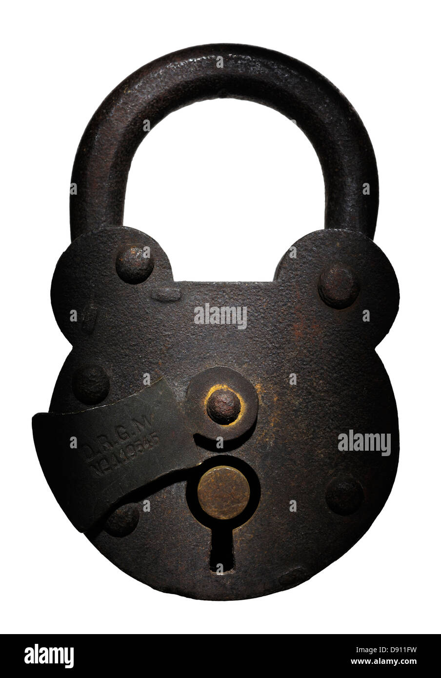 An old padlock Stock Photo - Alamy