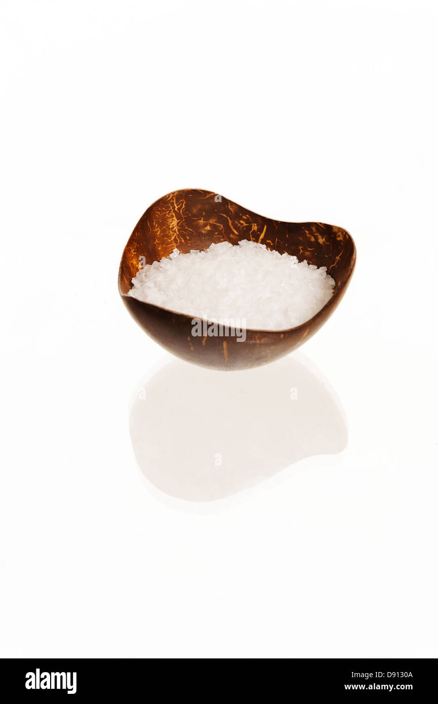 Close up bowl salt Cut Out Stock Images & Pictures - Alamy