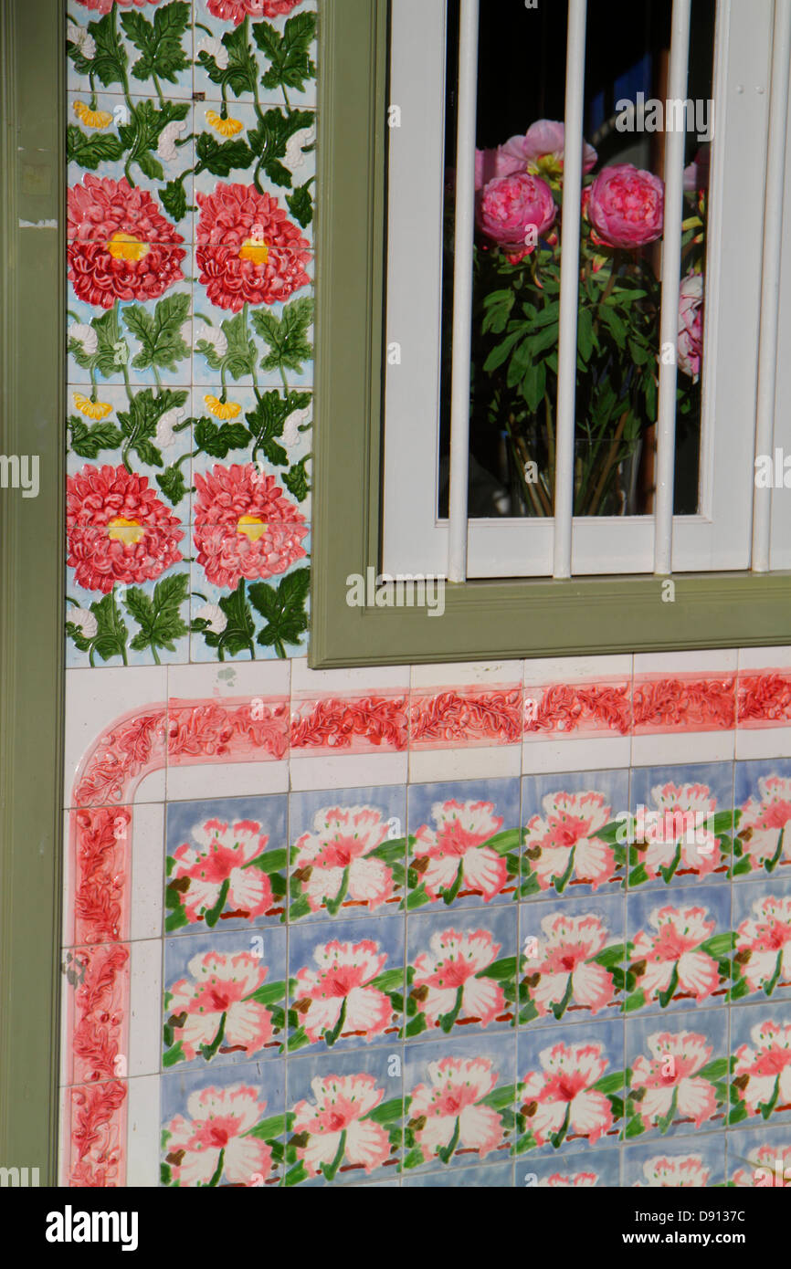 Singapore,Petain Road,Petain Court,renovated,shophouses,ceramic tiles ...