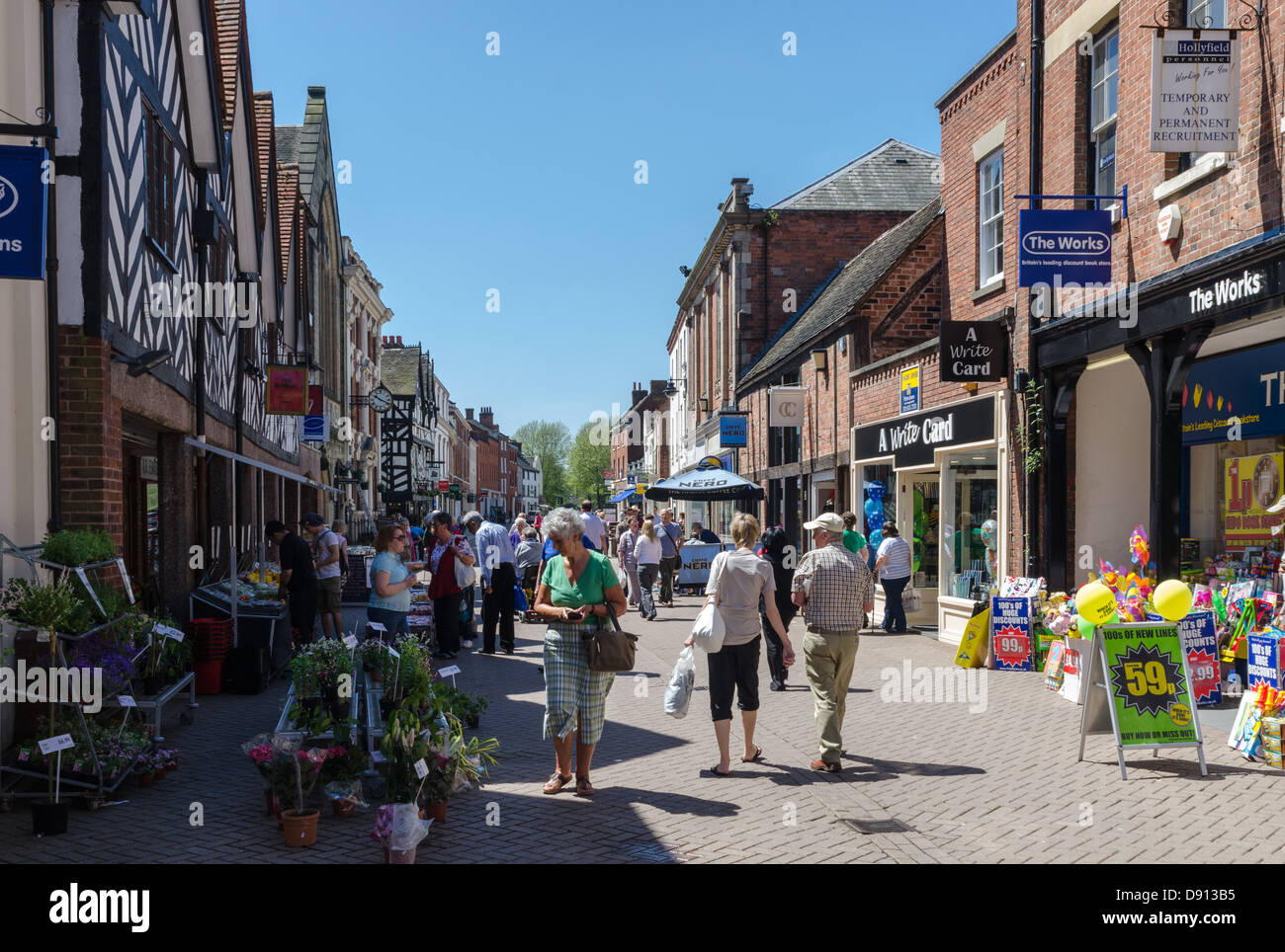 Lichfield shops hi-res stock photography and images - Alamy
