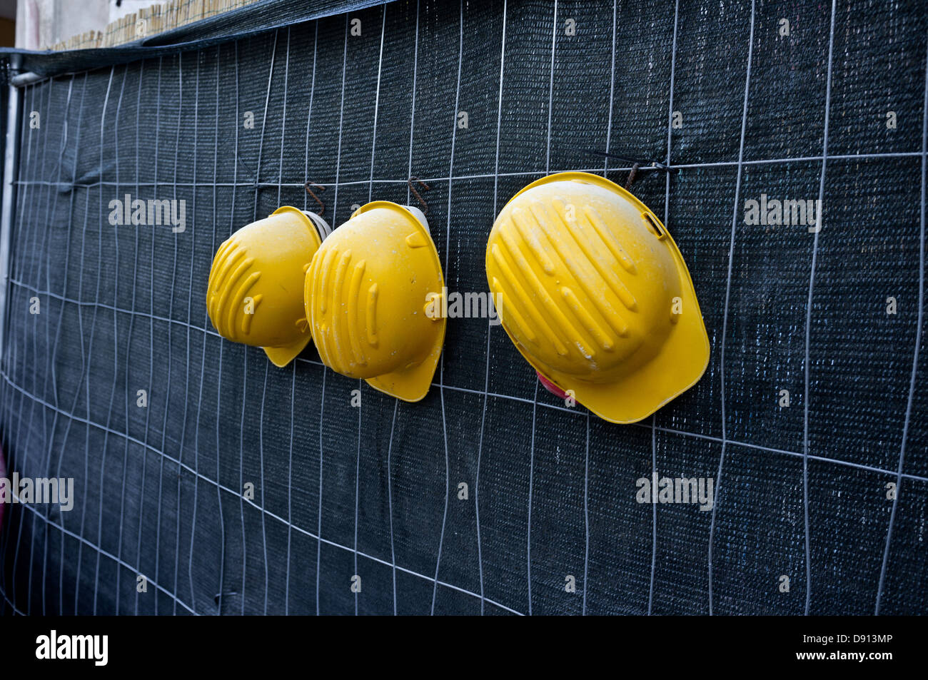 Three hardhats hi-res stock photography and images - Alamy