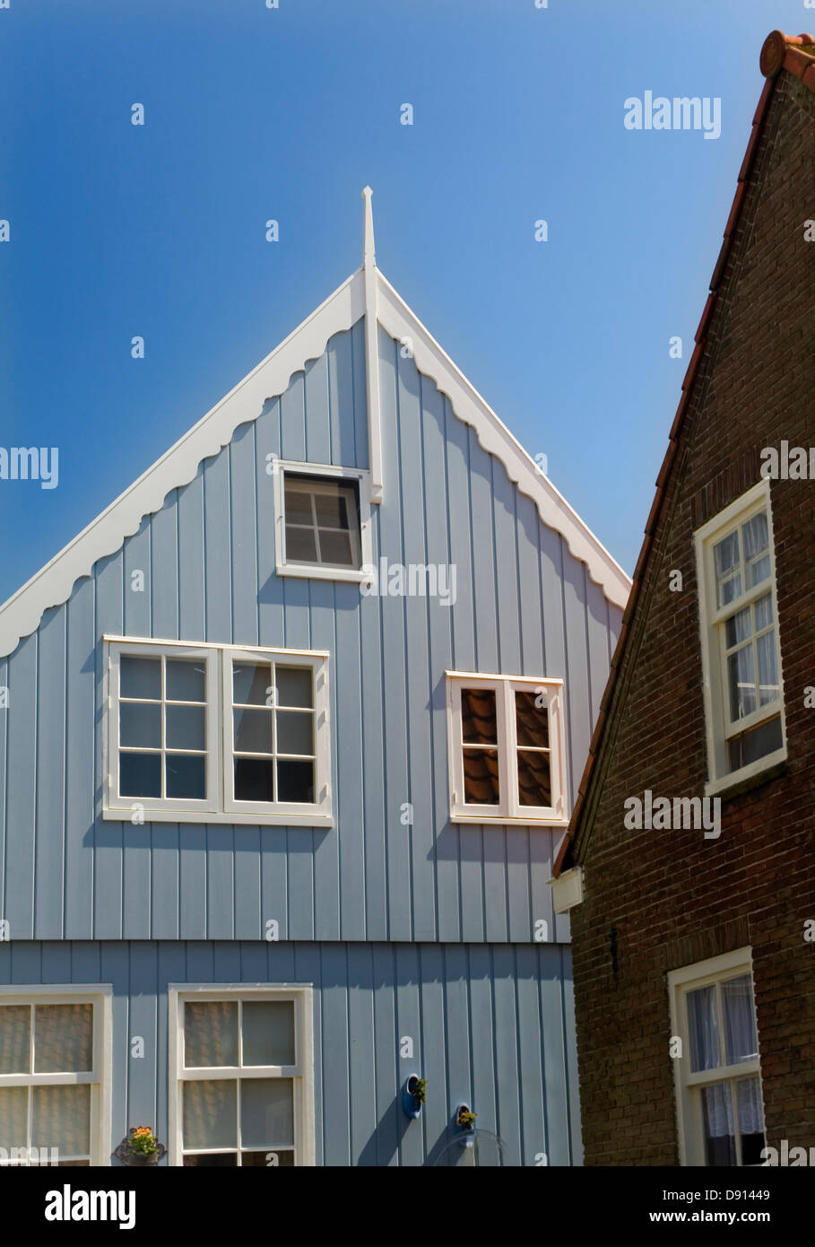 Wooden house in Marken, Holland, Netherlands, Europe Stock Photo - Alamy