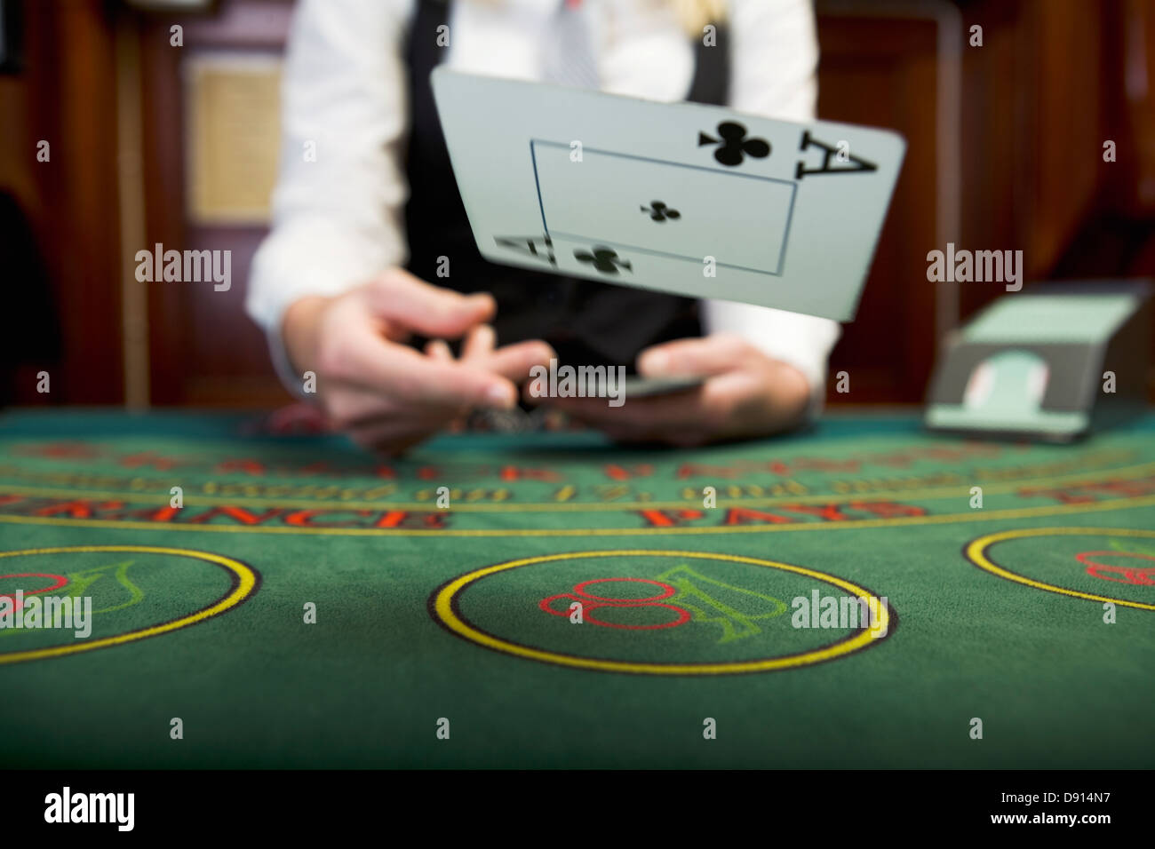 Croupier hi-res stock photography and images - Alamy