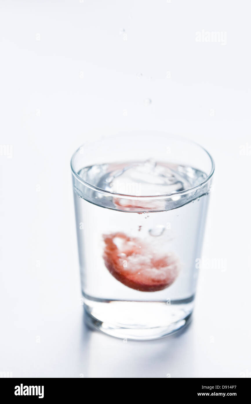 Orange effervescent tablet in glass hi-res stock photography and images ...