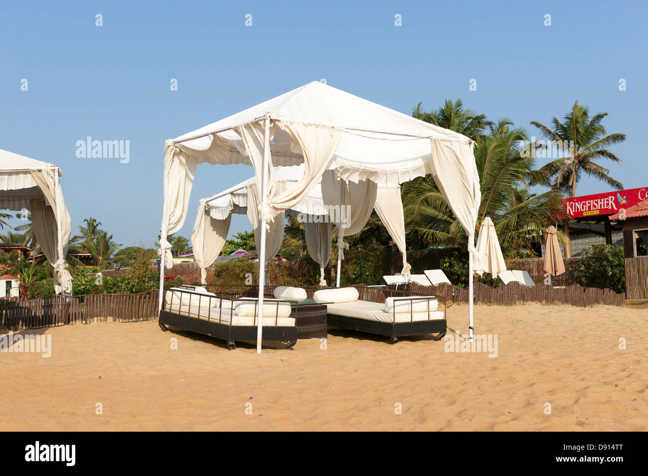Baga beach, Goa Stock Photo - Alamy
